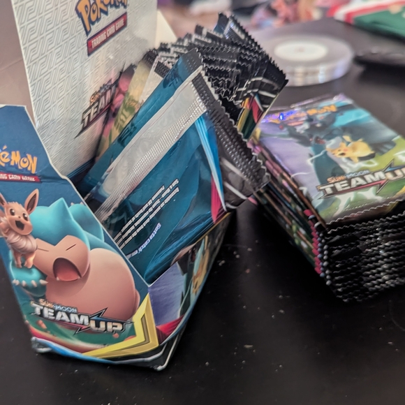 Pokemon | Other | Pokemon Team Up Booster Pack With Eevee And Pikachu ...
